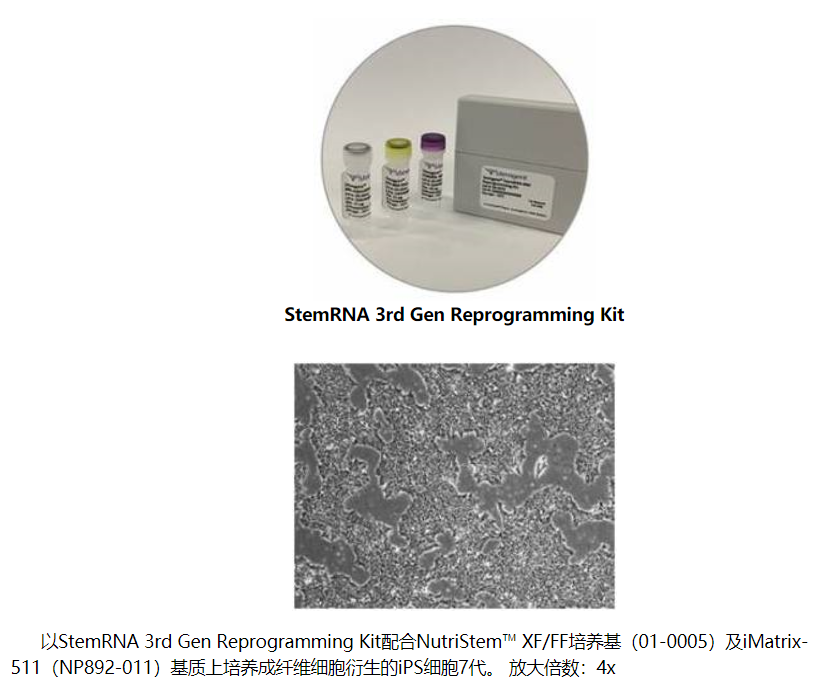 StemRNA 3rd Gen Reprogramming Kit (1 kit)价格_品牌:Stemgent-丁香通官网