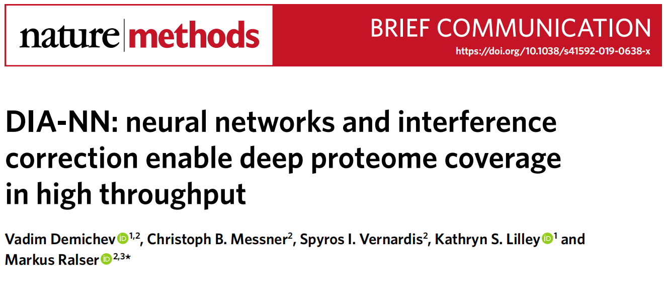 DIA-NN：DIA 数据分析不再是难题！-公司新闻-北京青莲百奥生物科技有限公司