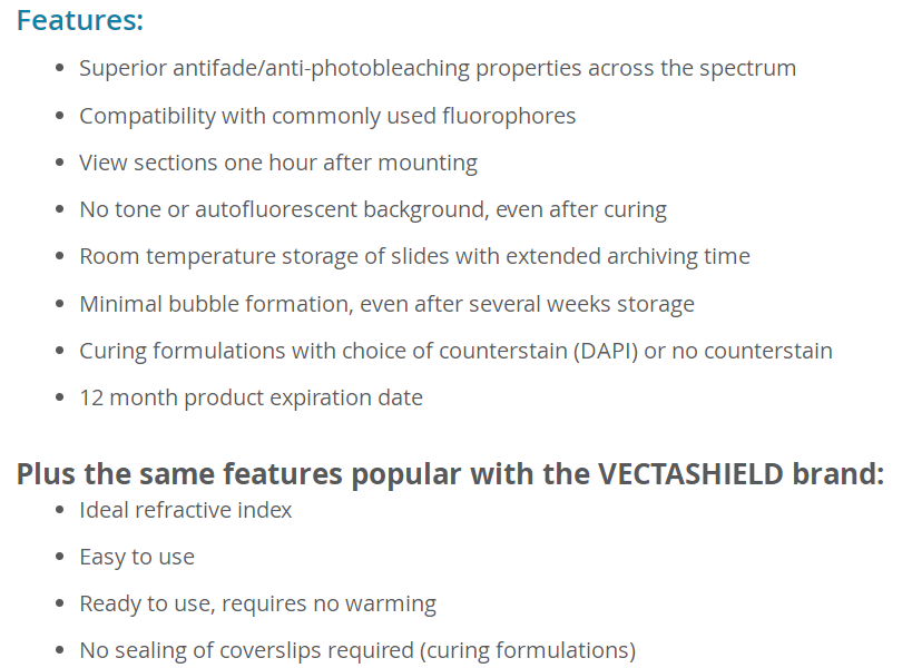 VECTASHIELD Vibrance (2ml)VECTASHIELD® Vibrance™防荧光淬灭封片剂价格,详情介绍-960化工网 ...