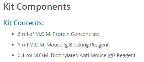 VECTOR MOM KIT (BASIC)mouse on mouse内源性鼠IgG封闭试剂盒（基础）价格,详情介绍-960化工网 – 960化工网
