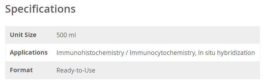NUCLEAR FAST RED (500ml)核固红复染试剂价格,详情介绍-960化工网 – 960化工网