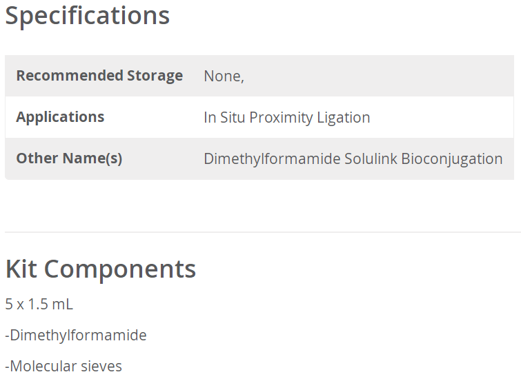 Anhydrous DMF 5 x 1.5 mL无水DMF价格,详情介绍-960化工网 – 960化工网