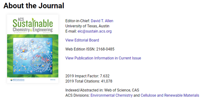 【热刊周评】审稿周期短、年发文超千篇的ACS旗下7+分期刊，快来了解一下-公司新闻-美国LetPub SCI论文编辑
