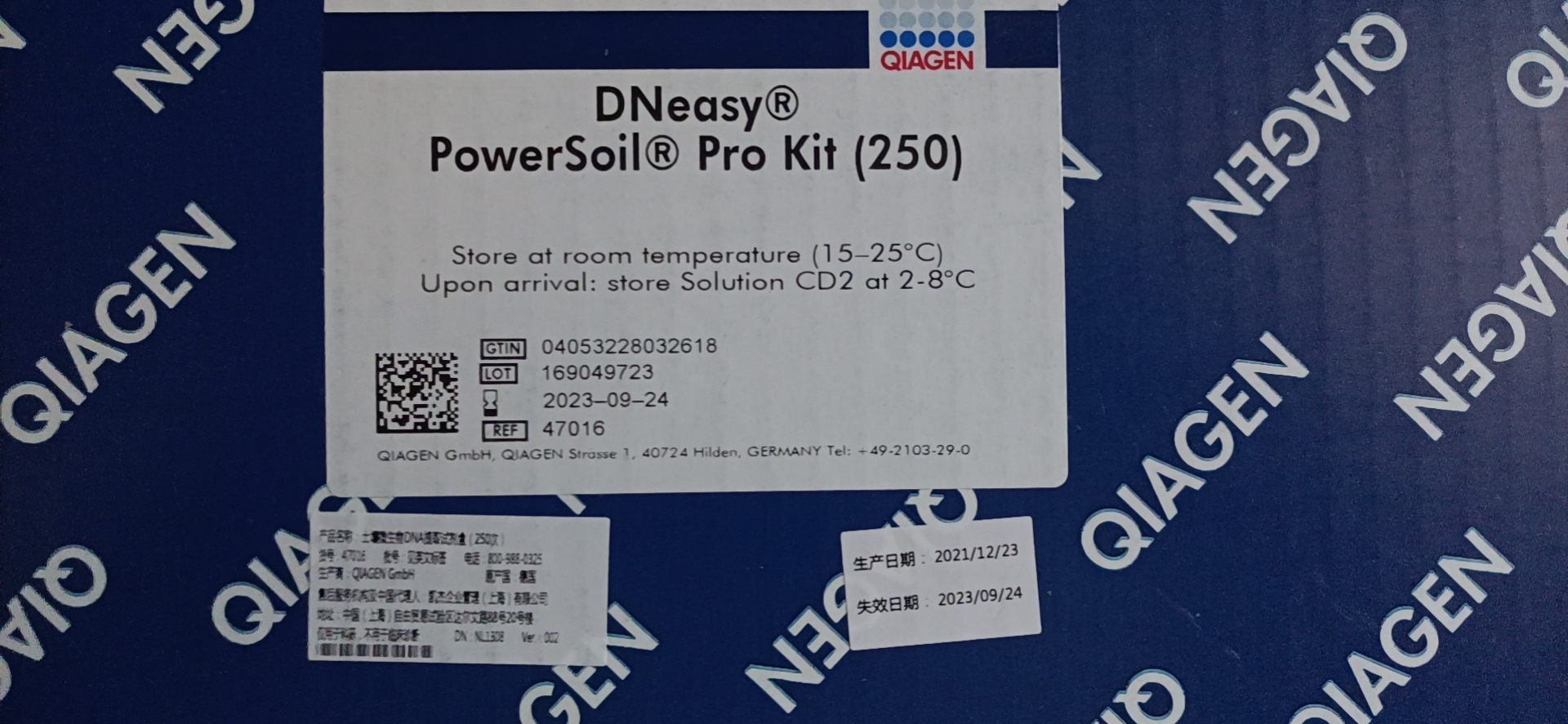 47016 qiagen 凯杰优秀代理商 DNeasy PowerSoil Pro Kit价格_品牌:QIAGEN-丁香通官网