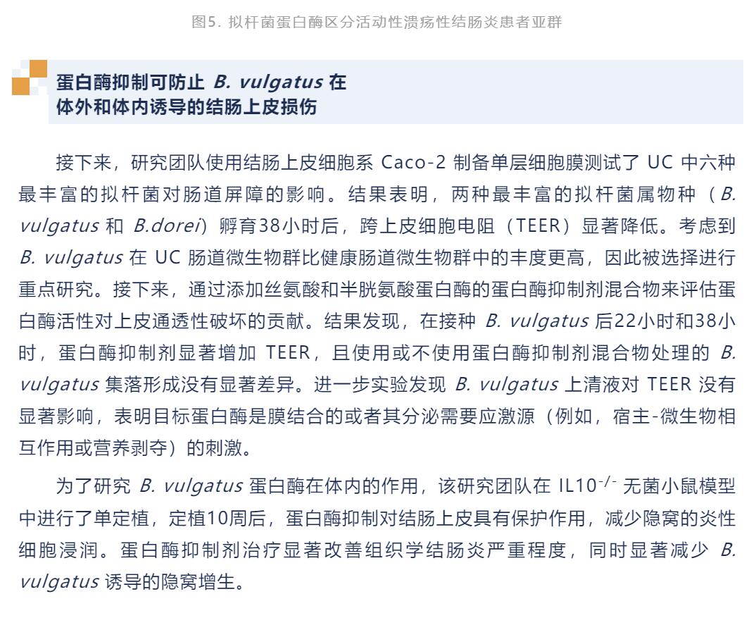 Nat Microbiol | 宏蛋白组学揭示普通拟杆菌蛋白酶是UC的潜在治疗靶点 - 企业动态 - 丁香通