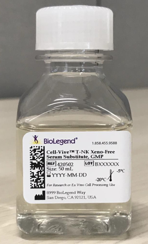 Cell-Vive™ T-NK Xeno-Free Serum Substitute, GMP价格_品牌:Biolegend-丁香通