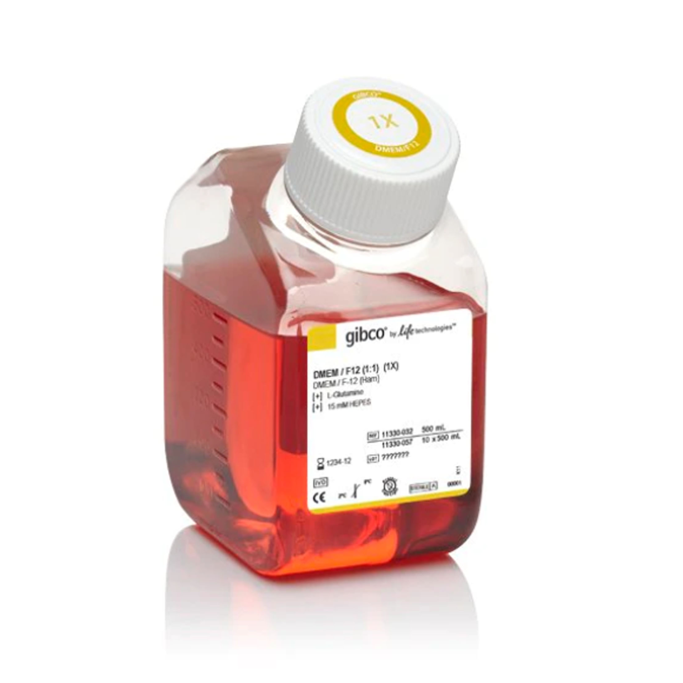 Gibco™DMEM/F-12，HEPES，F-12培养基，11330032价格_品牌:Thermo / Gibco™-丁香通