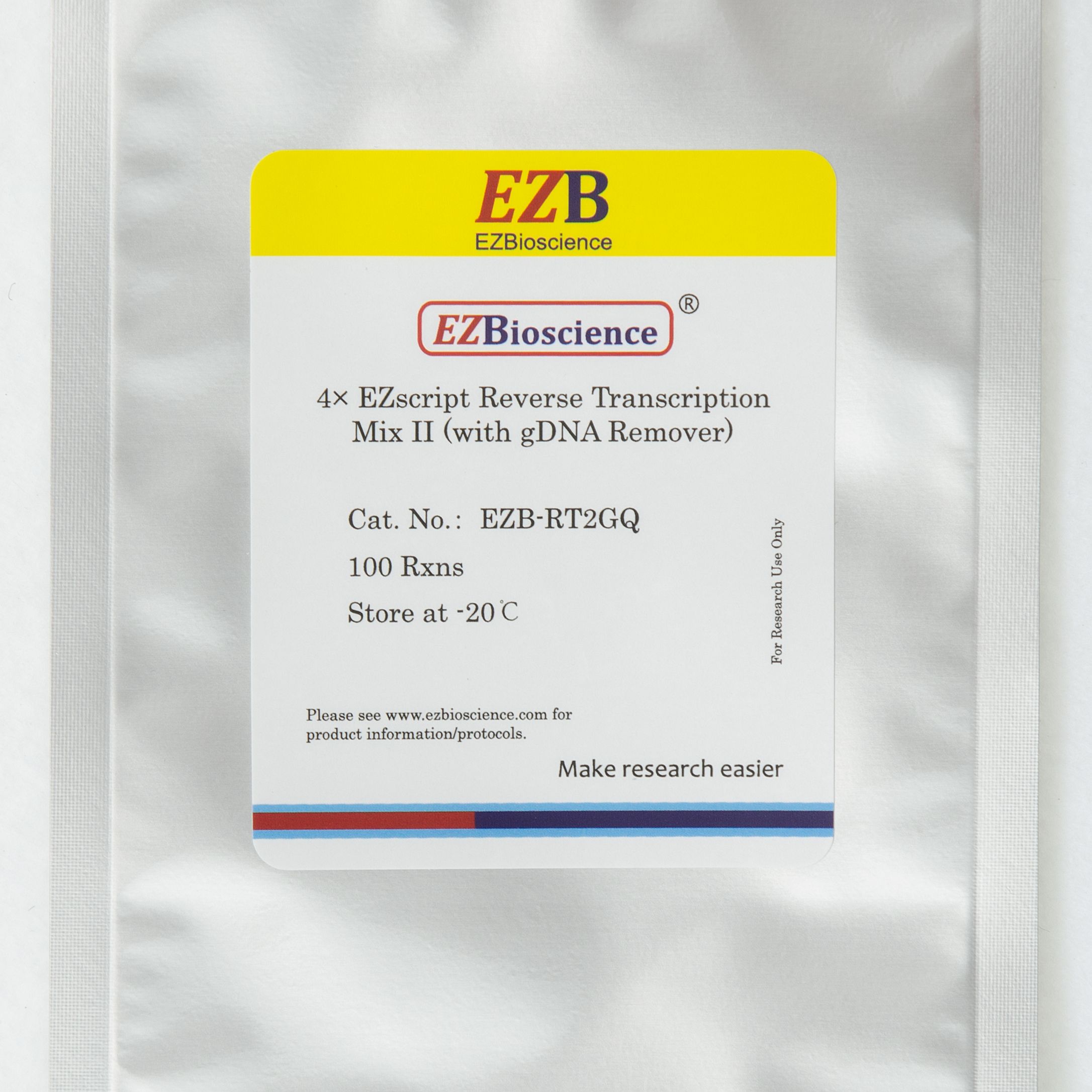 带gDNA Remover的新一代逆转录试剂盒价格_品牌:EZBioscience-丁香通