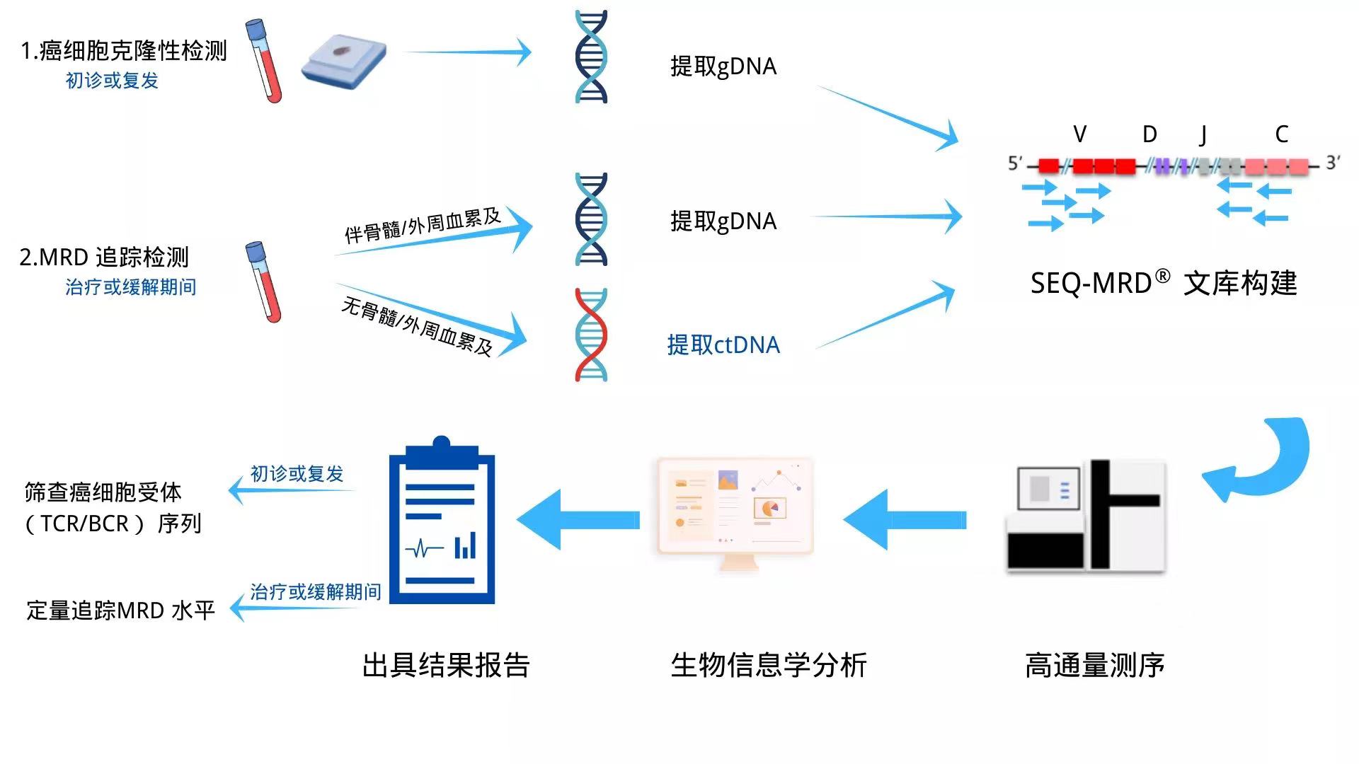 淋巴瘤Seq-MRD®检测介绍| 基于ct-DNA Ig/TCR NGS技术检测MRD-公司新闻-杭州艾沐蒽生物科技有限公司