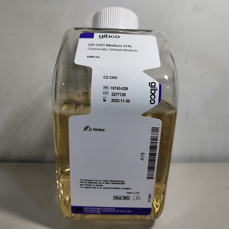 Gibco™ 10743029 CD CHO 培养基价格_品牌:Gibco™-丁香通