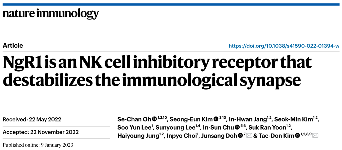 【NEPA21文献 】Nat Immunol | 研究人员发现调控NK细胞杀伤靶细胞的新机制_化工仪器网