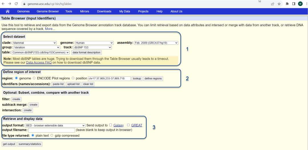 UCSC数据库上手指南（四）—— UCSC Table Browser下载基因的bed文件和转录本序列 - 企业动态 - 丁香通