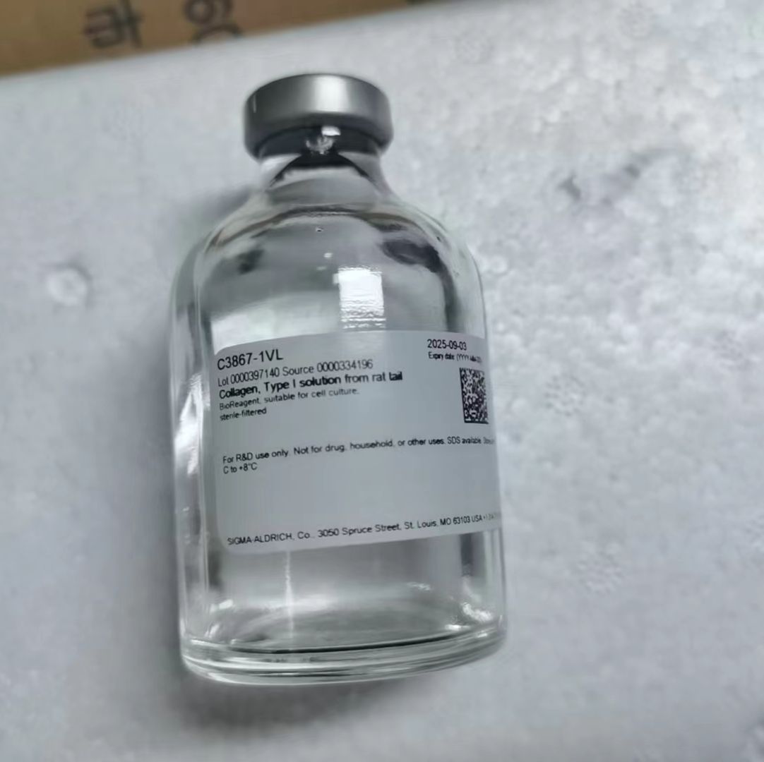 Sigma货号C3867-1VL现货I型胶原蛋白[(溶液)来源于大鼠尾]13611631389上海睿安生物价格_品牌:Sigma ...