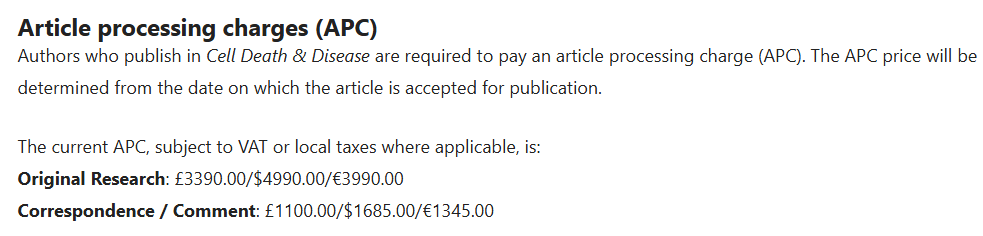 IF 8.1！审稿速度快！中科院1区Top期刊《Cell Death &Disease》！-公司新闻-美国LetPub SCI论文编辑